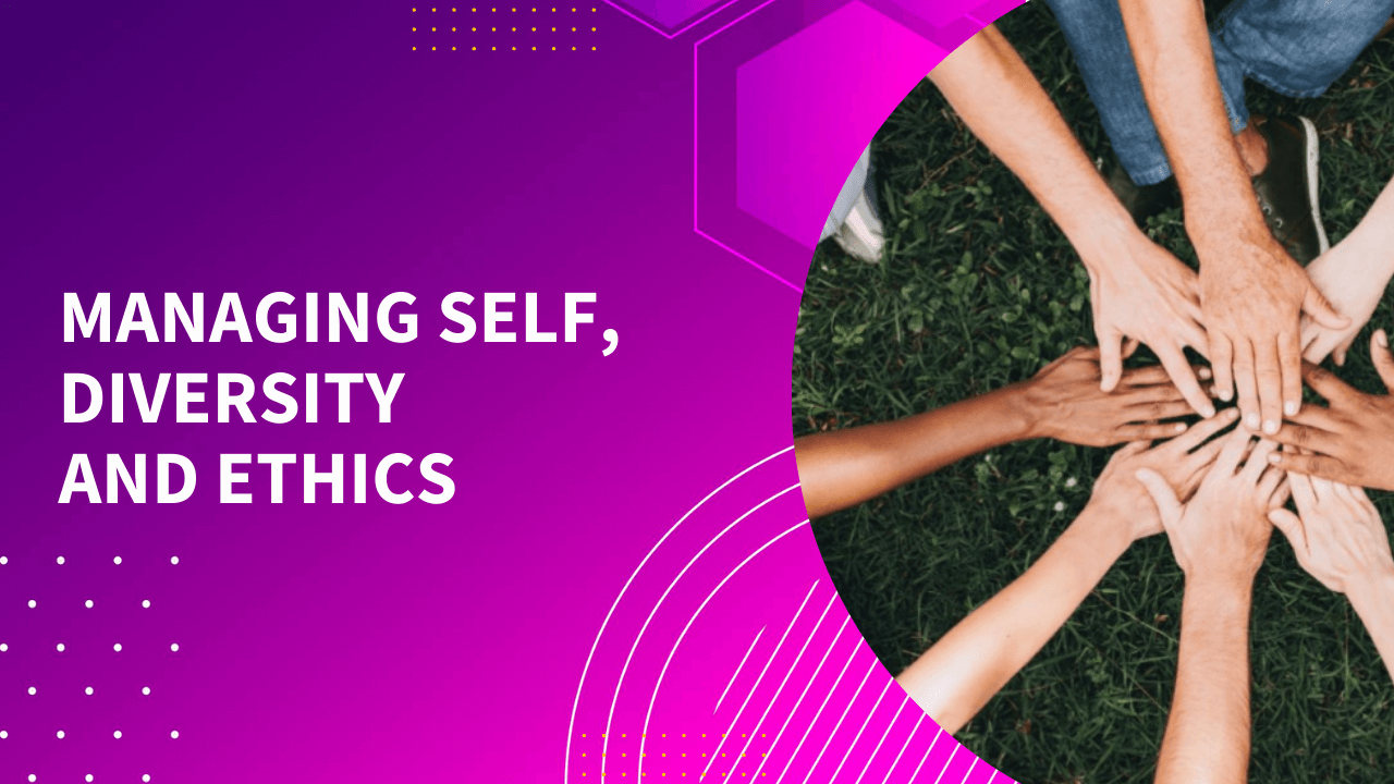 Managing Self, Diversity and Ethics